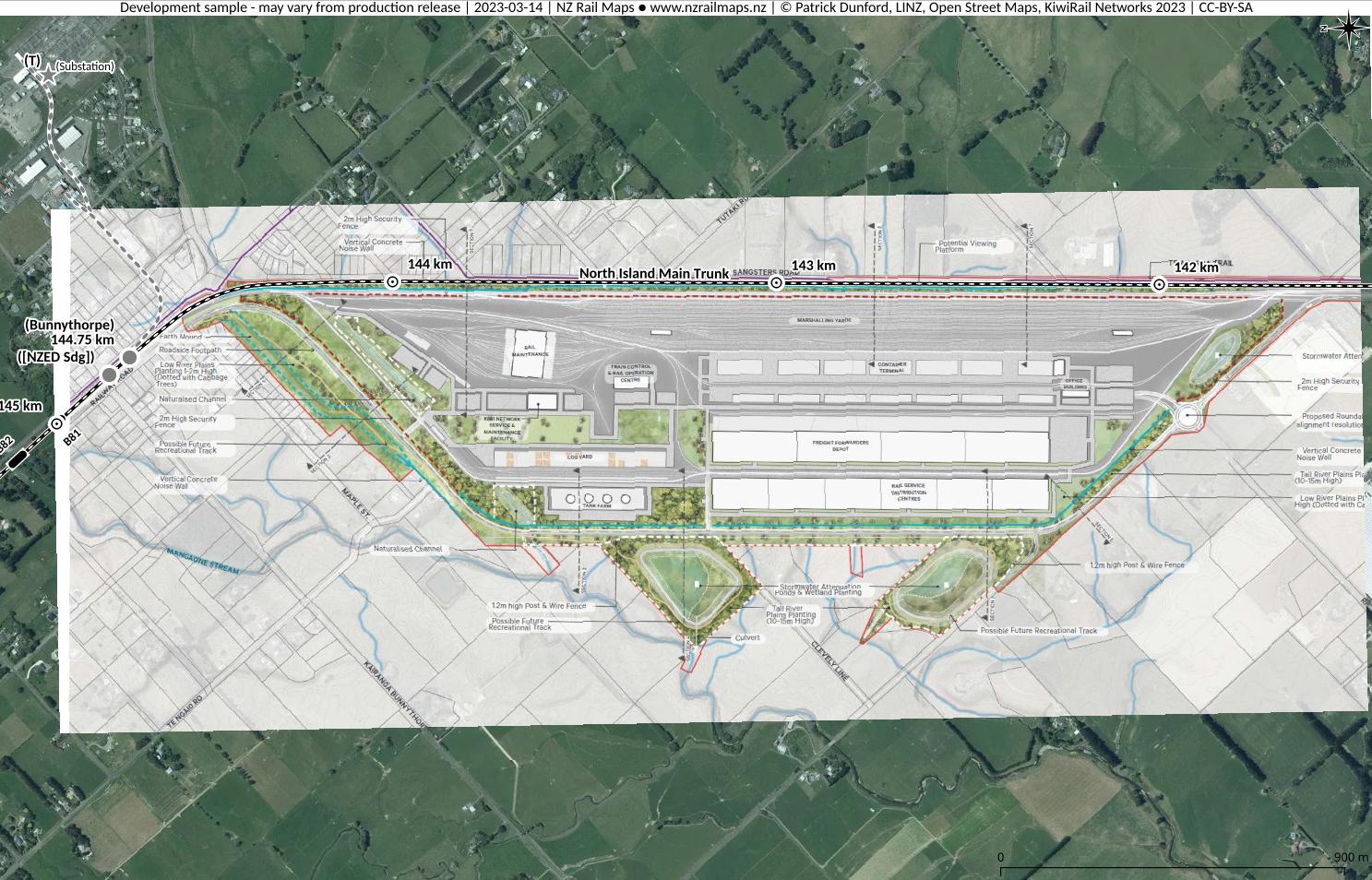 Kiwirail’s Bunnythorpe Development – New Zealand Rail Maps