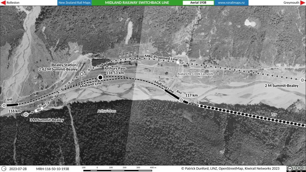 Midland Railway Switchback Line – New Zealand Rail Maps