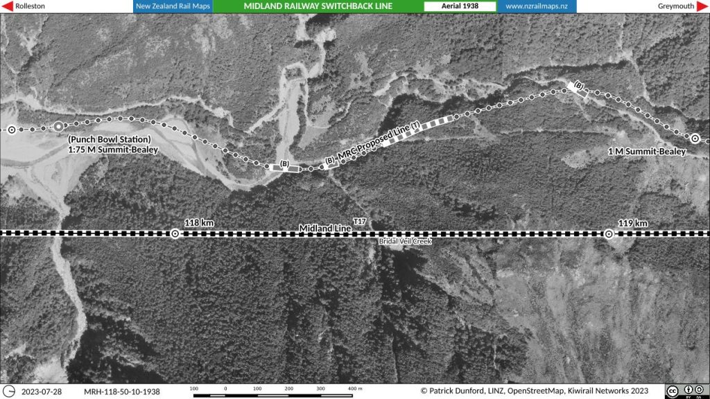 Midland Railway Switchback Line – New Zealand Rail Maps