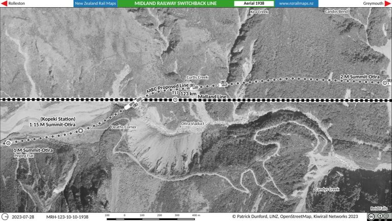 Midland Railway Switchback Line – New Zealand Rail Maps