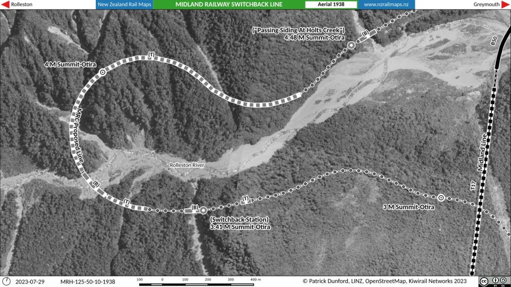 Midland Railway Switchback Line – New Zealand Rail Maps