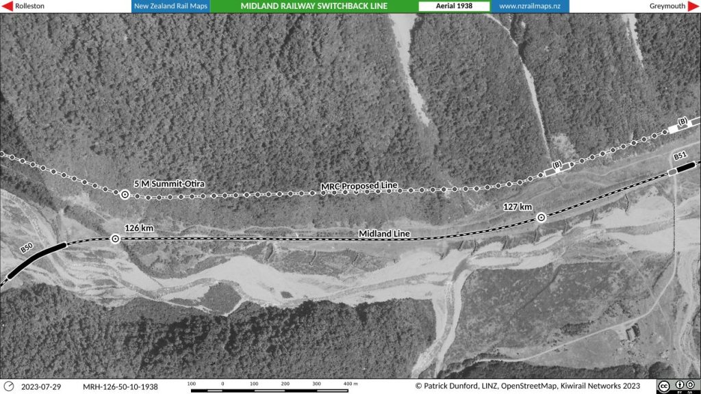 Midland Railway Switchback Line – New Zealand Rail Maps